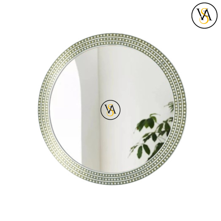 Bone Inlay Diamond Design Mirror | Bone Inlay Mirror Frame | Inlay Wall ...